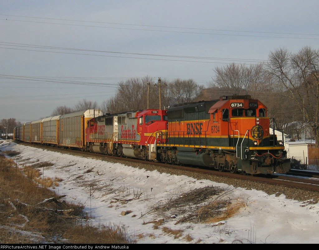 BNSF 6734